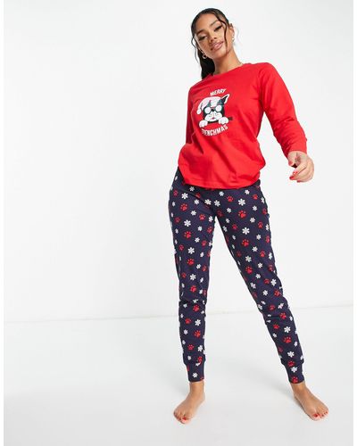 Red Threadbare Nightwear and sleepwear for Women | Lyst