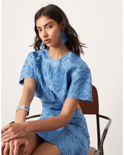 Blue ASOS Dresses for Women | Lyst