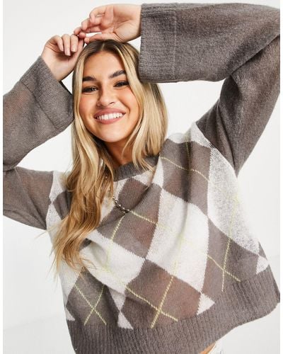Brown Weekday Knitwear for Women | Lyst