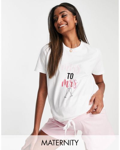 White Threadbare Nightwear and sleepwear for Women | Lyst