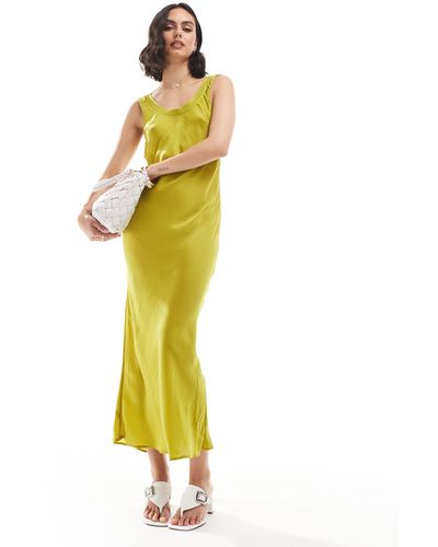 Yellow ASOS Dresses for Women | Lyst