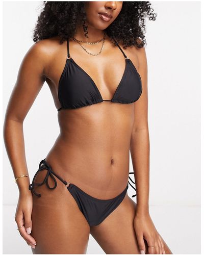 Black Stradivarius Beachwear and swimwear outfits for Women | Lyst