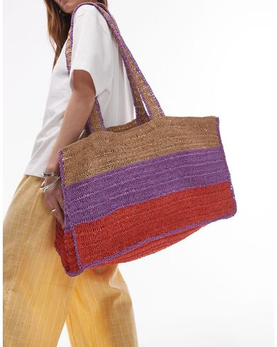 Red TOPSHOP Bags for Women | Lyst