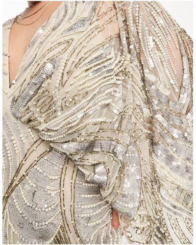 Sequin Kimono Dresses for Women - Up to 60% off | Lyst