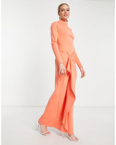 Orange ASOS Dresses for Women | Lyst