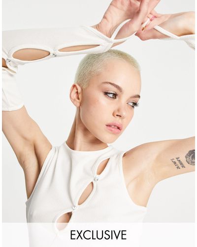 Natural Asyou Tops For Women Lyst