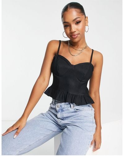 Blue New Look Tops for Women | Lyst