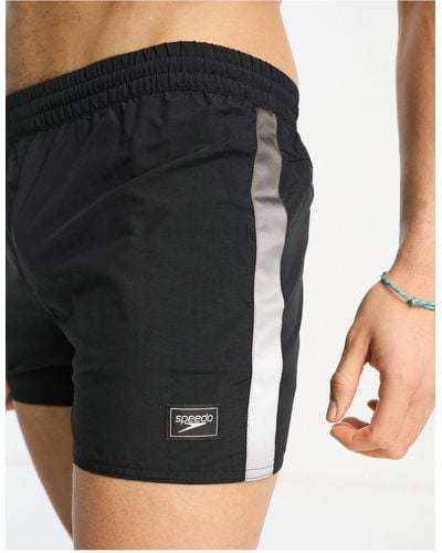 Black Speedo Beachwear for Men | Lyst