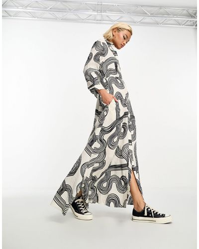 White Object Dresses for Women | Lyst