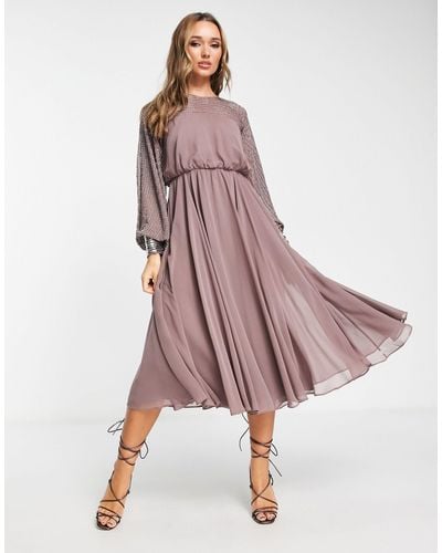 ASOS Midi Dresses for Women | Lyst