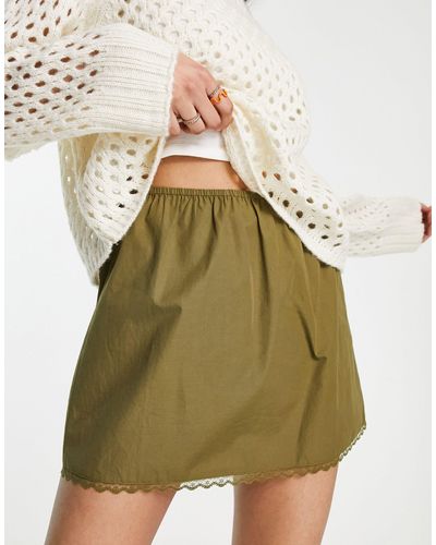 Green Mini skirts for Women | Lyst - Page 26