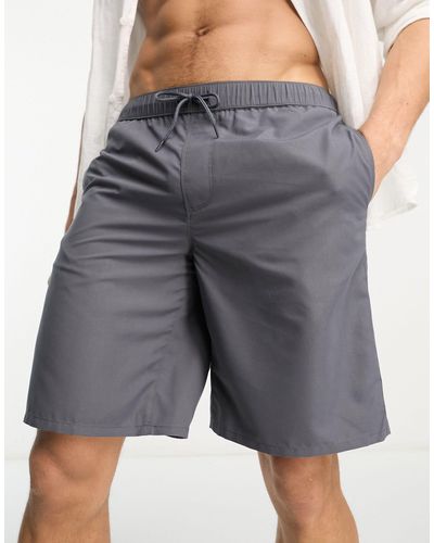 Gray ASOS Beachwear for Men | Lyst Gray ASOS Beachwear for Men | Lyst