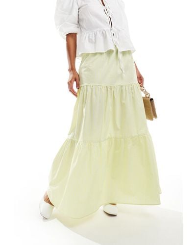 Yellow ASOS Skirts for Women | Lyst