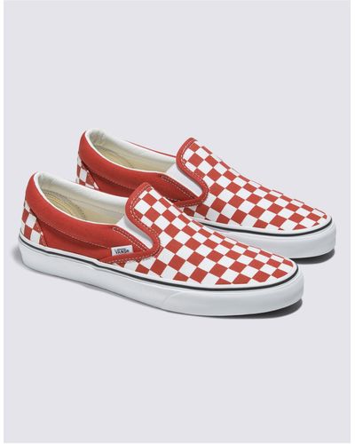 Red Vans Sneakers for Men | Lyst