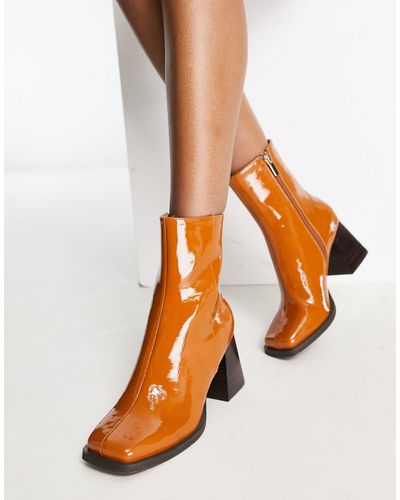 ASOS Heel and high heel boots for Women | Online Sale up to 66% off | Lyst