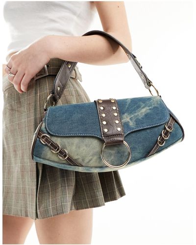 Blue ASOS Bags for Women | Lyst