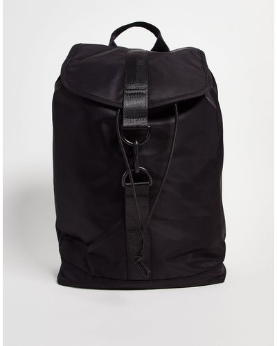 Black ASOS Backpacks for Men | Lyst