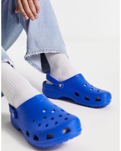 Blue Crocs™ Boots for Men | Lyst