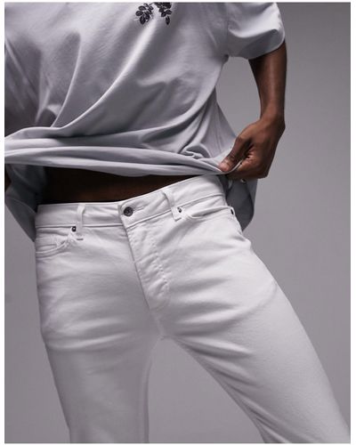 Gray TOPMAN Jeans for Men | Lyst