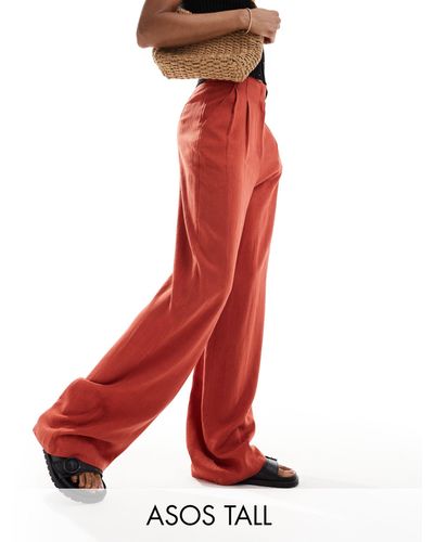 ASOS Satin Pants for Women | Lyst