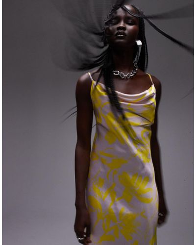 Topshop Slip Dresses For Women Lyst