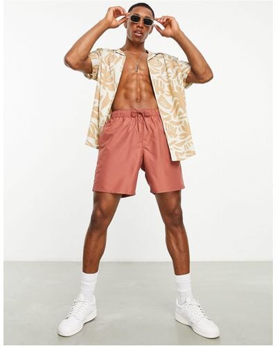 Brown ASOS Beachwear for Men | Lyst Brown ASOS Beachwear for Men | Lyst