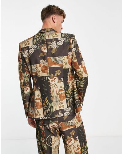 Metallic ASOS Jackets for Men | Lyst