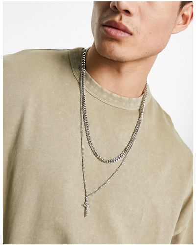 White ASOS Jewelry for Men | Lyst