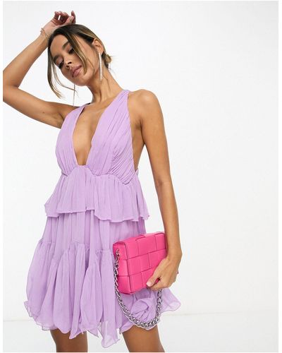 Asos Pleated Mini Dresses For Women Up To 74 Off Lyst