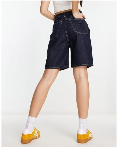 Blue Weekday Shorts for Women | Lyst