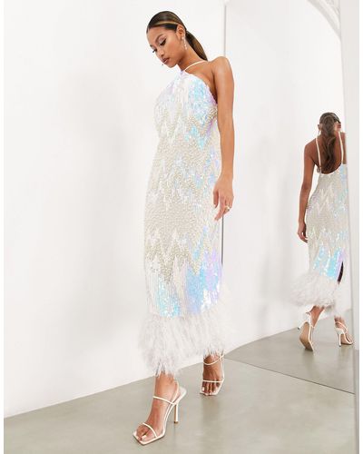 Asos Halter Midi Dresses For Women Up To 71 Off Lyst