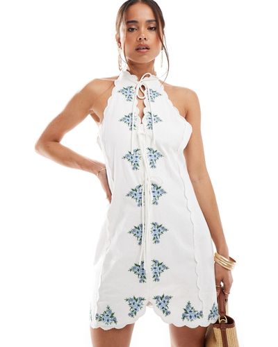 Mango Lace Dresses for Women | Lyst