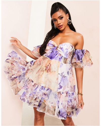 Asos Organza Dresses For Women Lyst