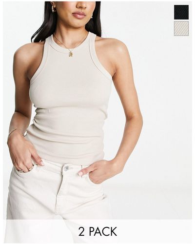 Monki Sleeveless and tank tops for Women | Online Sale up to 76% off | Lyst