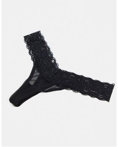 Black ASOS Lingerie for Women | Lyst