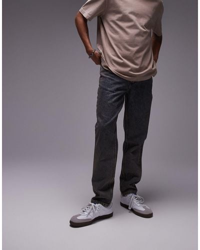 Gray TOPMAN Jeans for Men | Lyst
