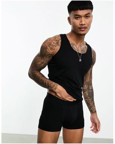 Black ASOS Underwear for Men | Lyst