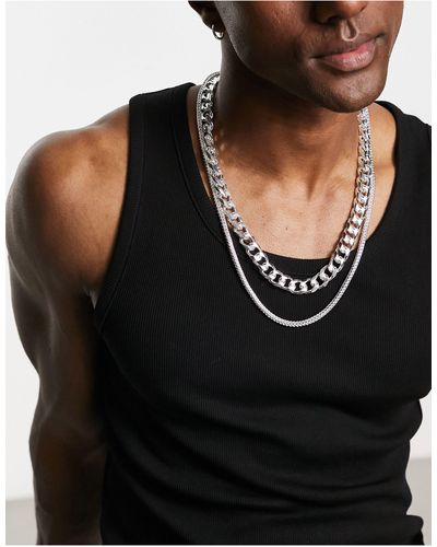 ASOS Necklaces for Men | Online Sale up to 45% off | Lyst