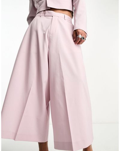 Pink ASOS Pants, Slacks and Chinos for Men | Lyst