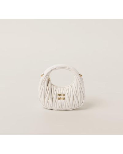 Natural Miu Miu Hobo bags and purses for Women | Lyst