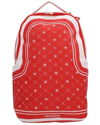 Red Sprayground Backpacks for Men | Lyst