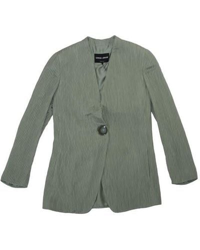 Green Giorgio Armani Jackets for Women | Lyst