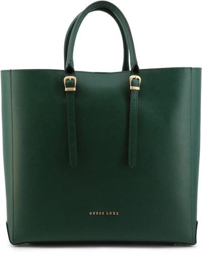 Green Guess Tote bags for Women | Lyst