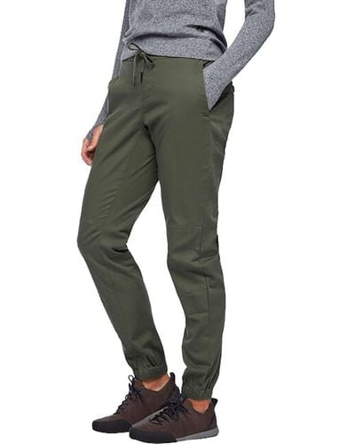 Green Black Diamond Pants, Slacks and Chinos for Women | Lyst