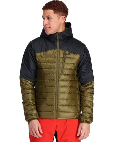 Green Outdoor Research Jackets for Men | Lyst