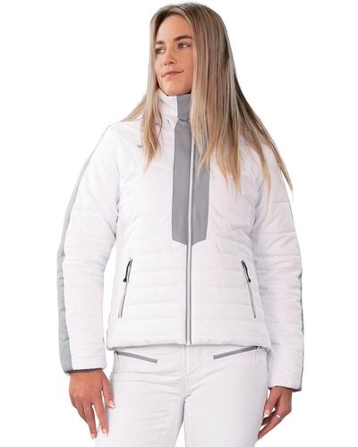White Obermeyer Jackets for Women | Lyst