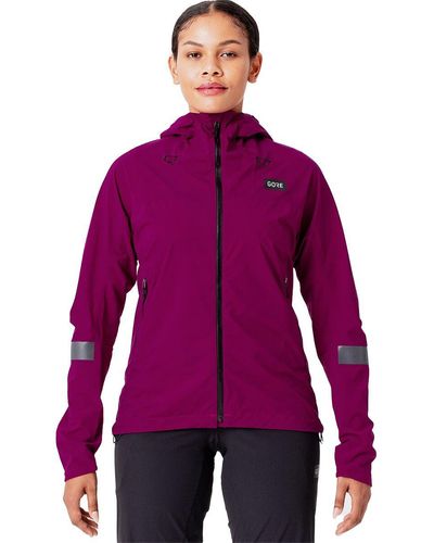 Purple Gore Wear Jackets for Women | Lyst