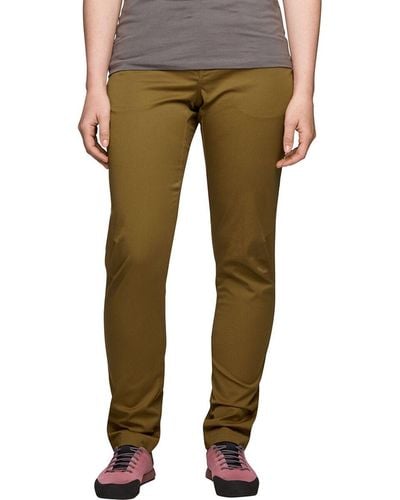 Green Black Diamond Pants, Slacks and Chinos for Women | Lyst