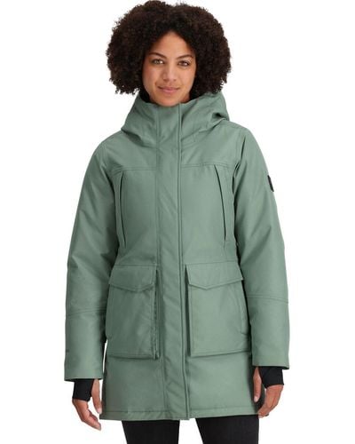 Green Outdoor Research Jackets for Women | Lyst