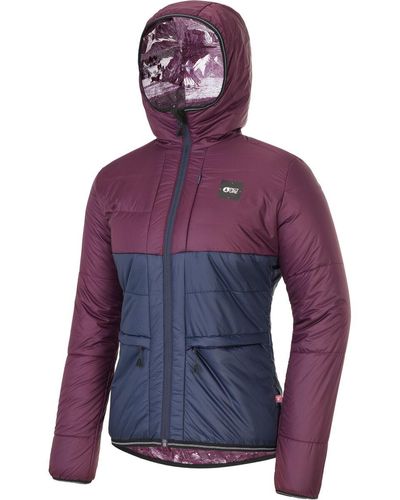 Purple Picture Jackets for Women | Lyst